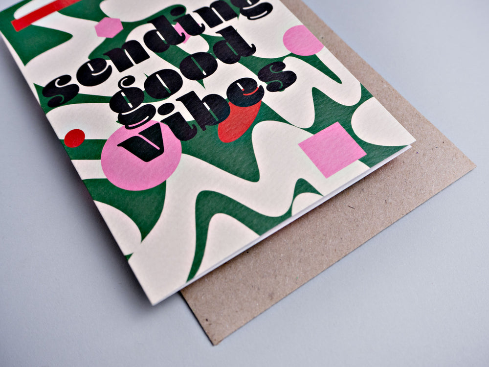 August Good Vibes Card