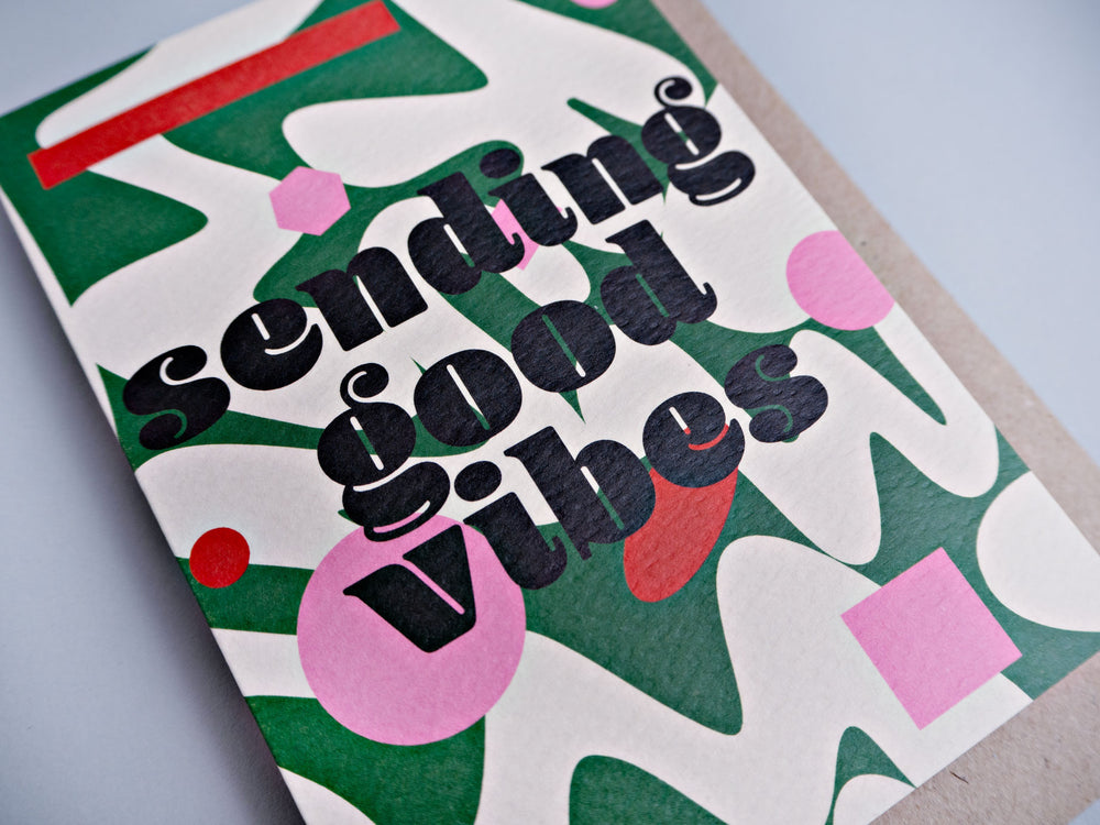 August Good Vibes Card